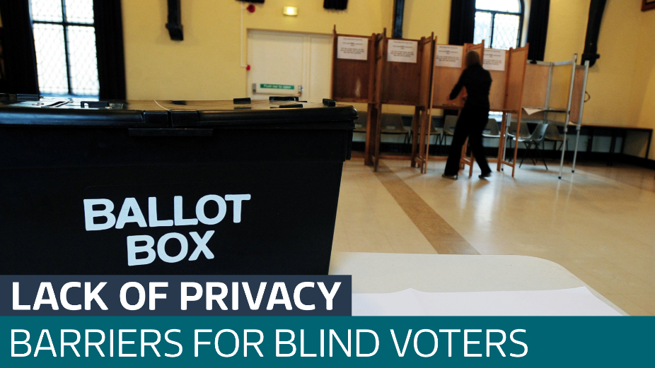 Why casting a vote in private can be a challenge for the blind or ...