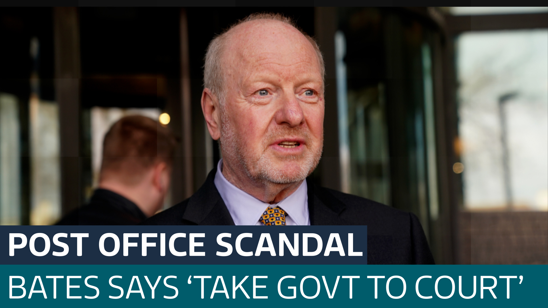 Sir Alan Bates urges subpostmaster victims to take government to court ...