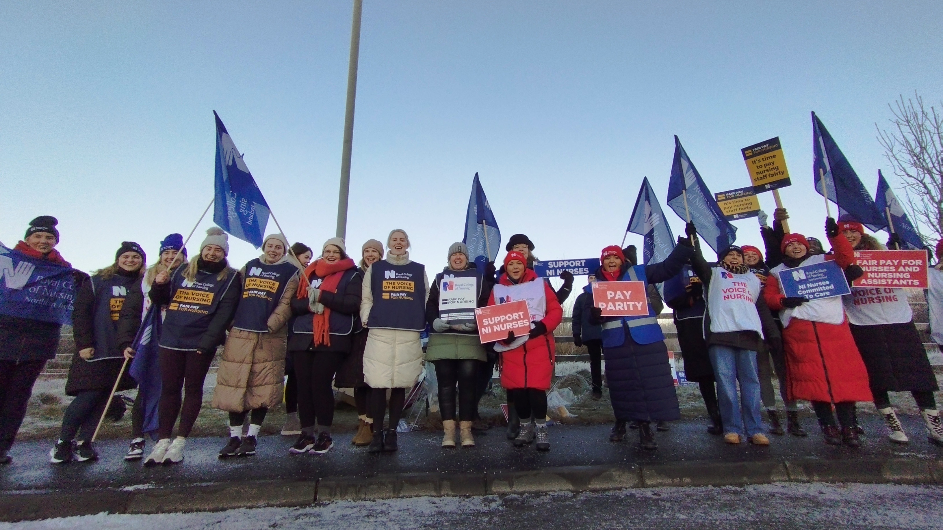 Thousands of public sector workers in Northern Ireland begin strike ...