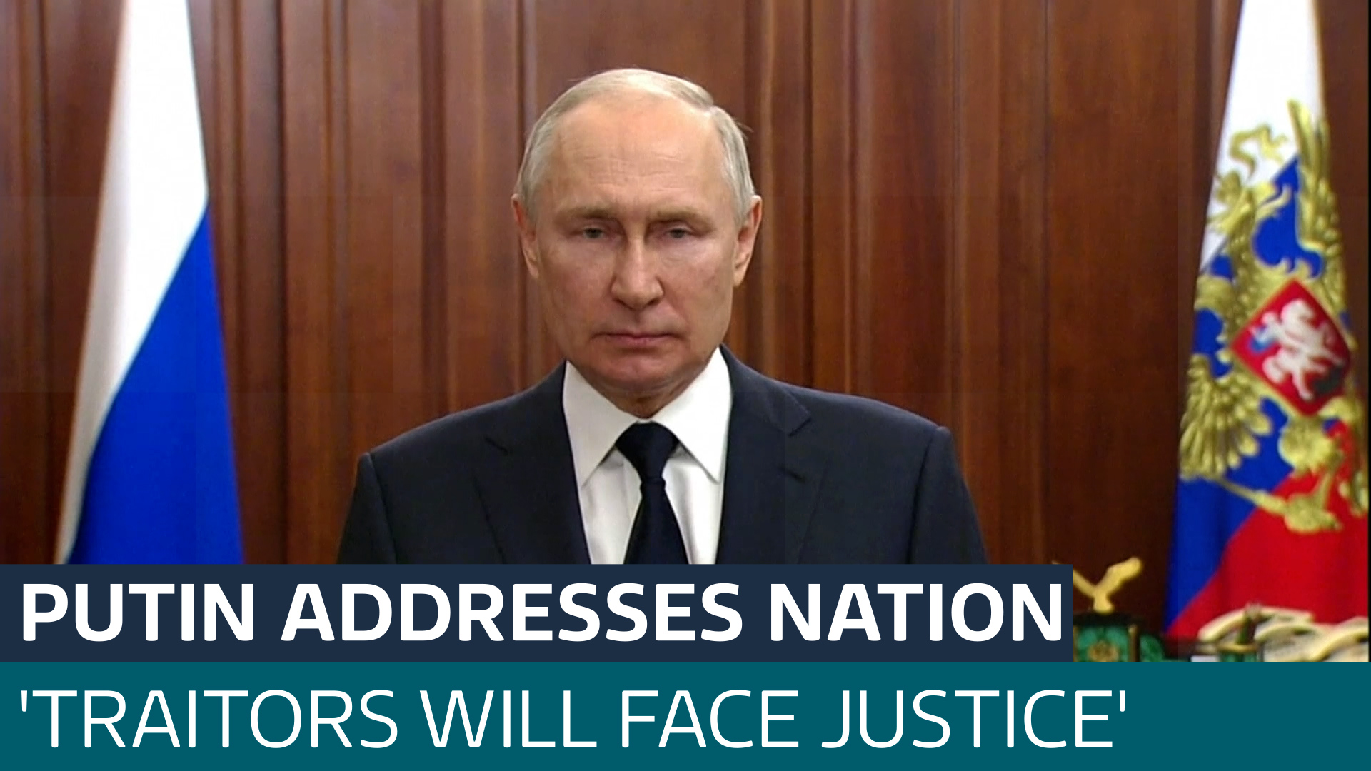 Wagner mutiny: Putin addresses Russia after nation's 'most difficult ...