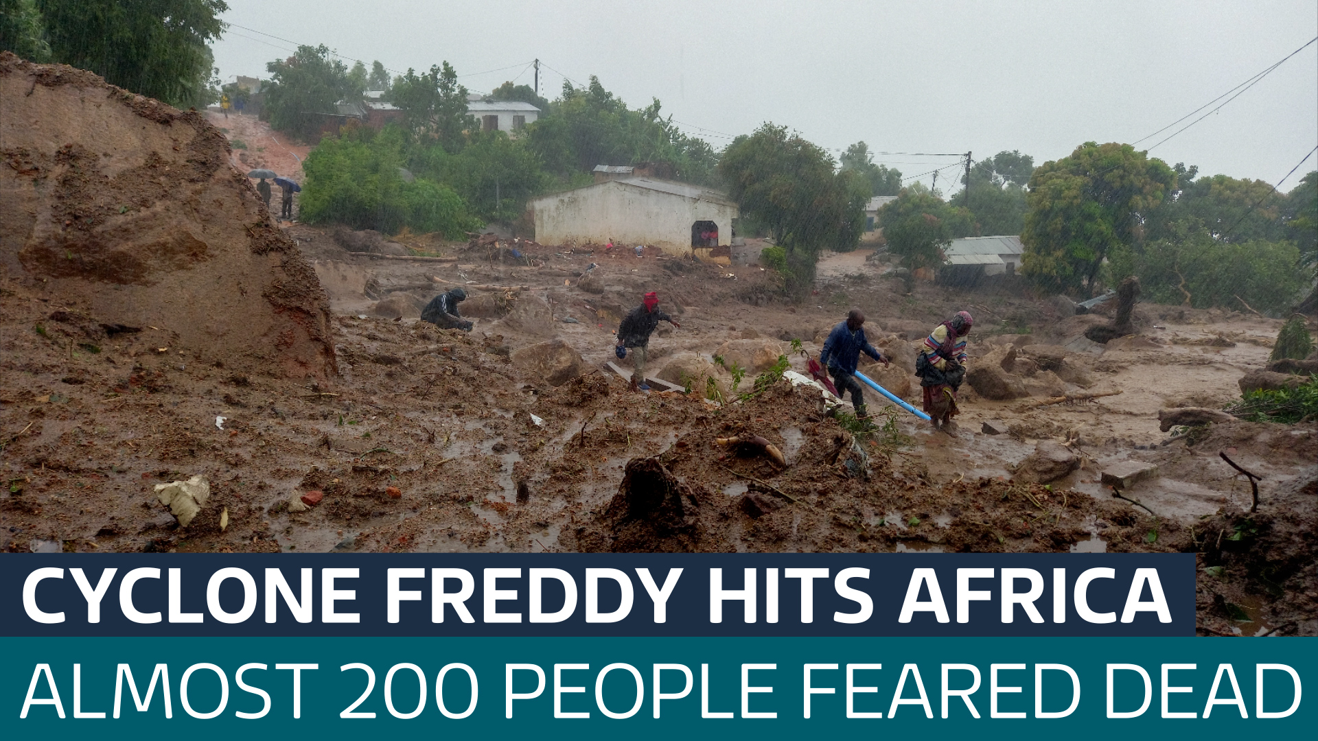 Cyclone Freddy kills almost 200 people after striking Africa a second ...