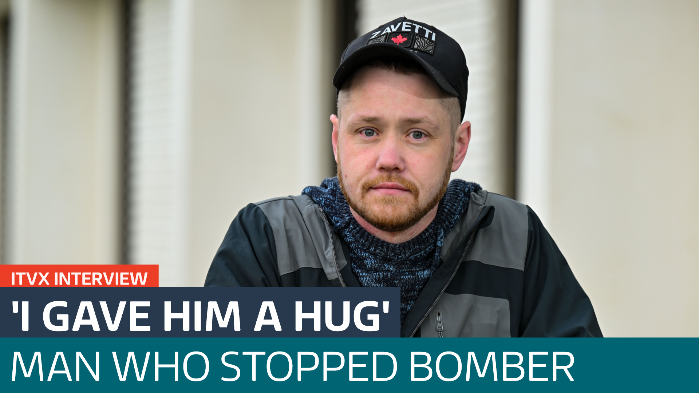 'I gave him a hug': Man recalls moment he talked down would-be hospital ...