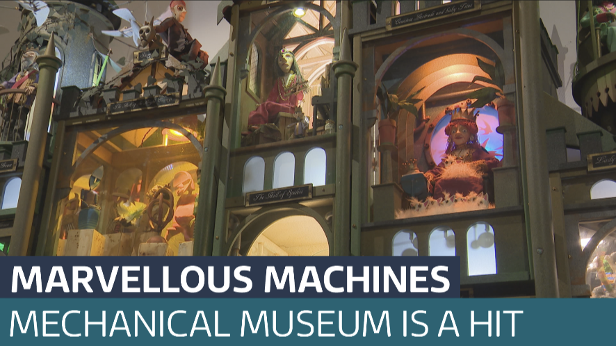 New exhibition showing off Marvellous Mechanicals has become a huge hit ...