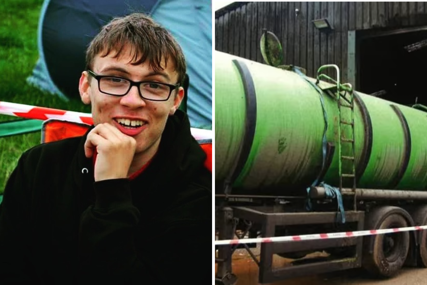 Man who drowned in toxic pig feed died just 15 days before his son was ...
