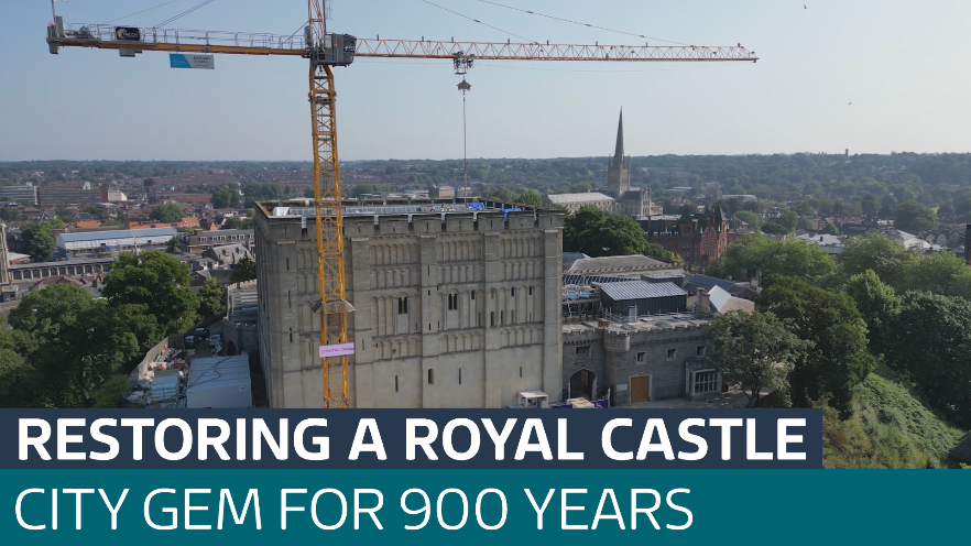 The 900-year-old 'Royal' castle being restored to former glory - Latest ...