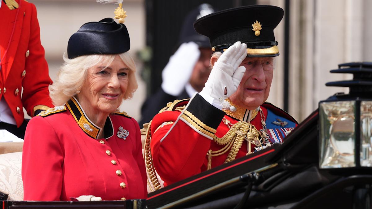 Royal family marks King’s official birthday with Trooping the Colour ...