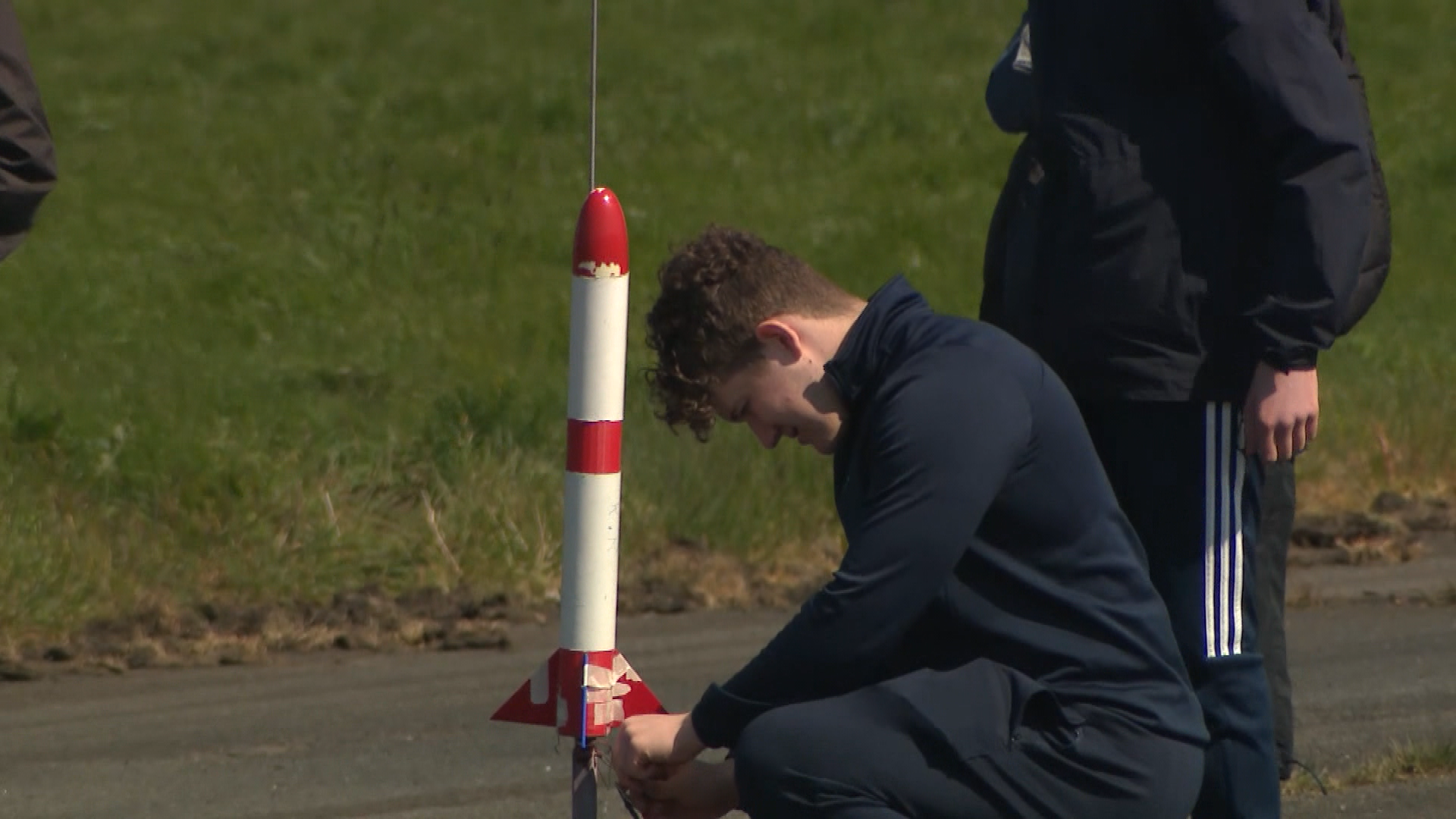 Future space engineers launch handmade rockets in youth competition ...