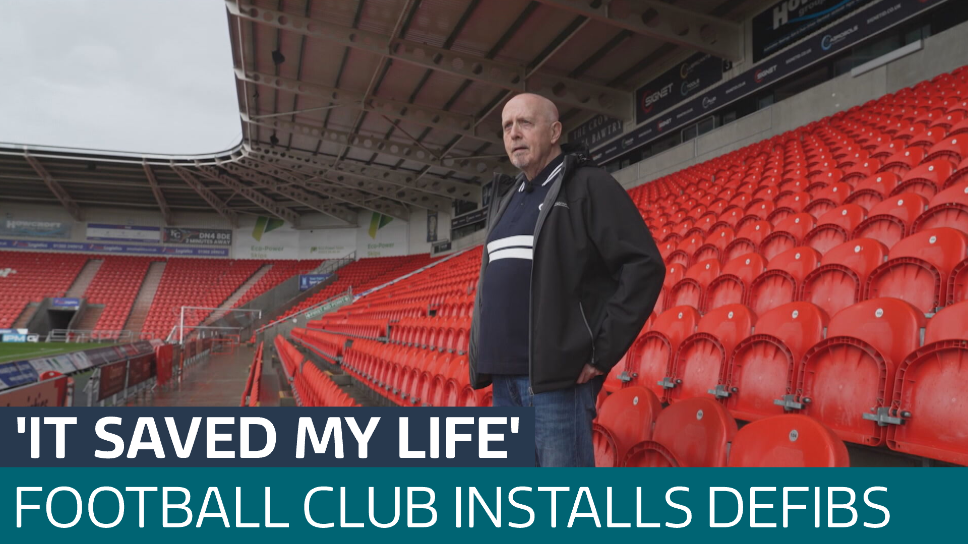 Doncaster Rovers fan returns to stadium he nearly lost his life ...