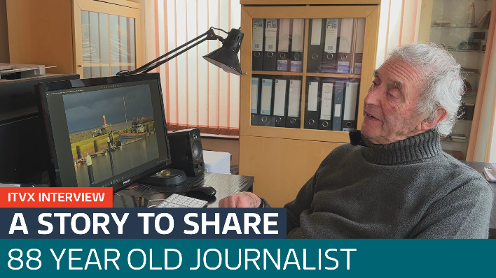 88-year-old journalist has no plans to slow down - Latest From ITV News