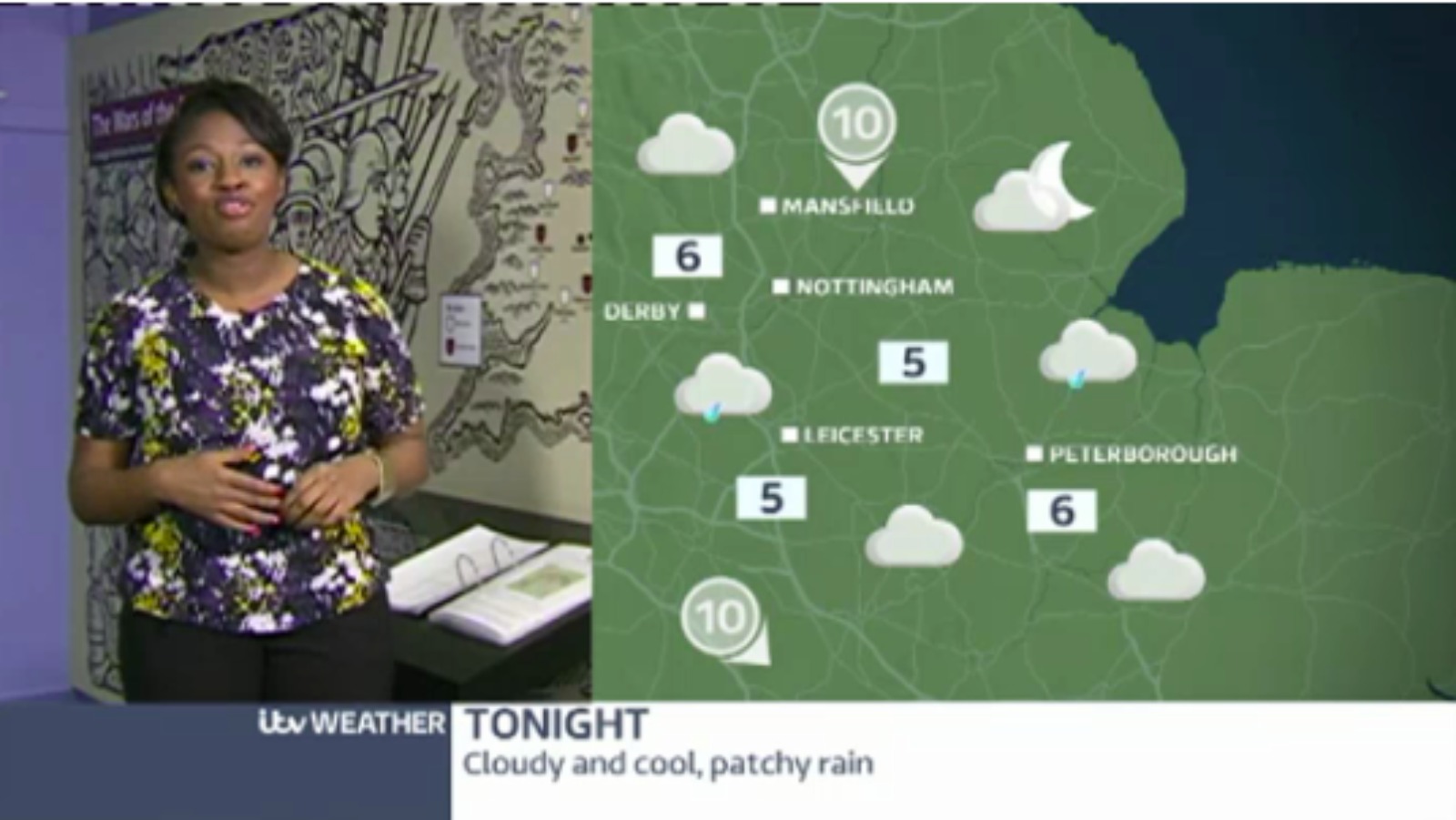 East Midlands weather: Cloudy overnight, bright tomorrow | ITV News Central