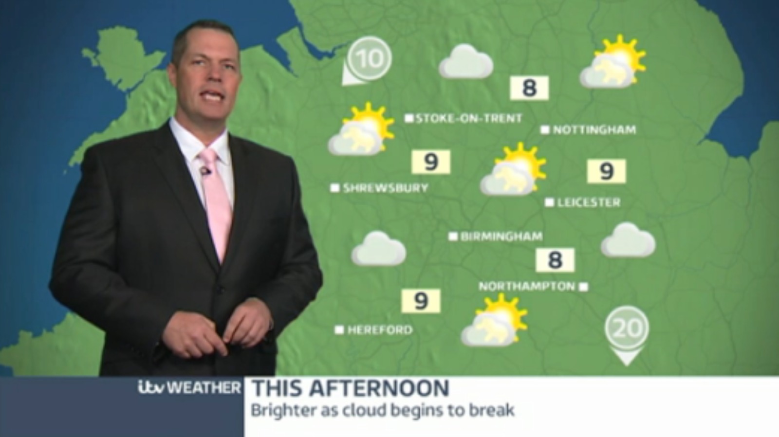 Midlands Weather: Cloudy with bright spells | ITV News Central