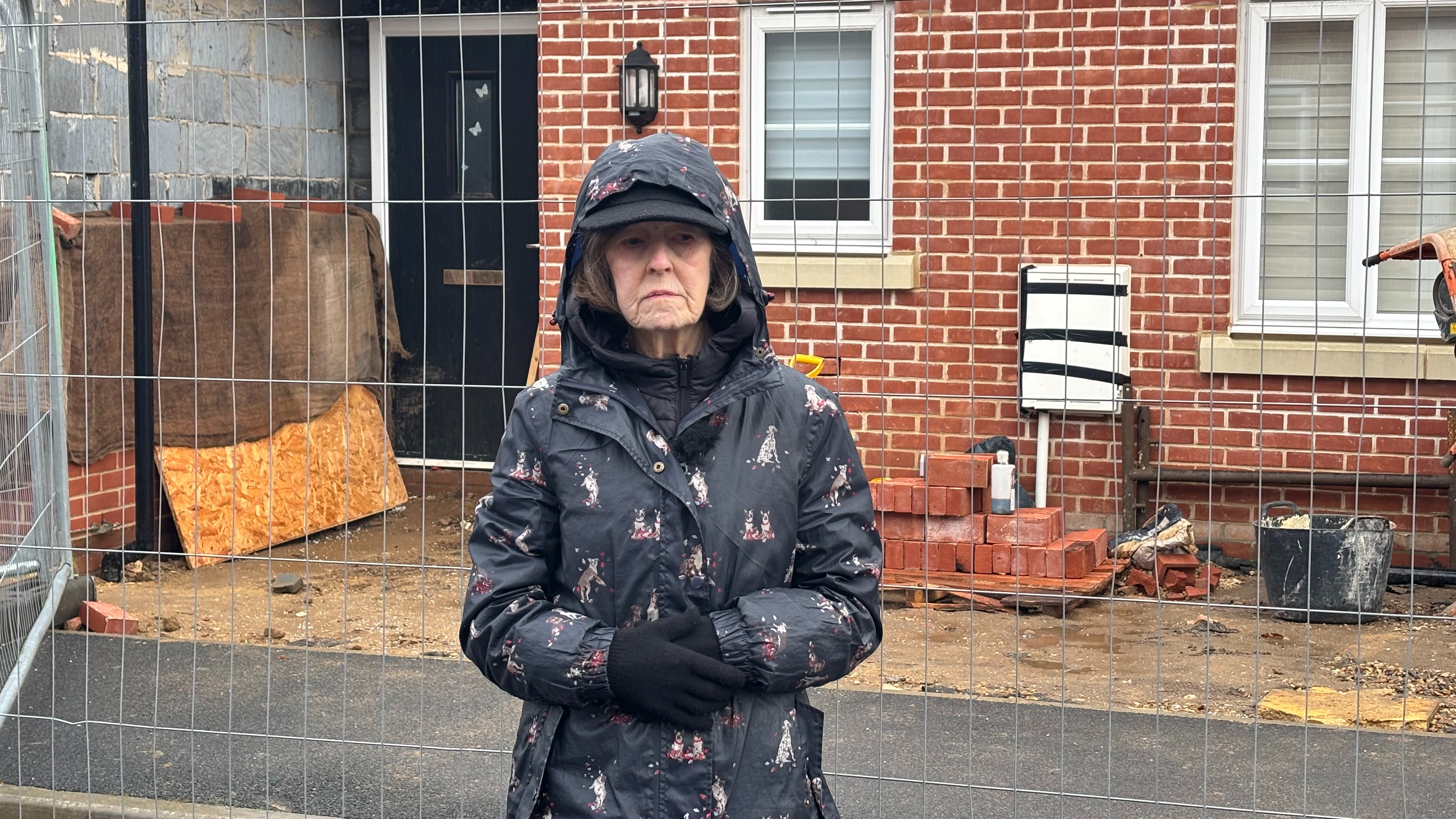 Grandmother left with £30,000 repair bill after car thieves crash into ...