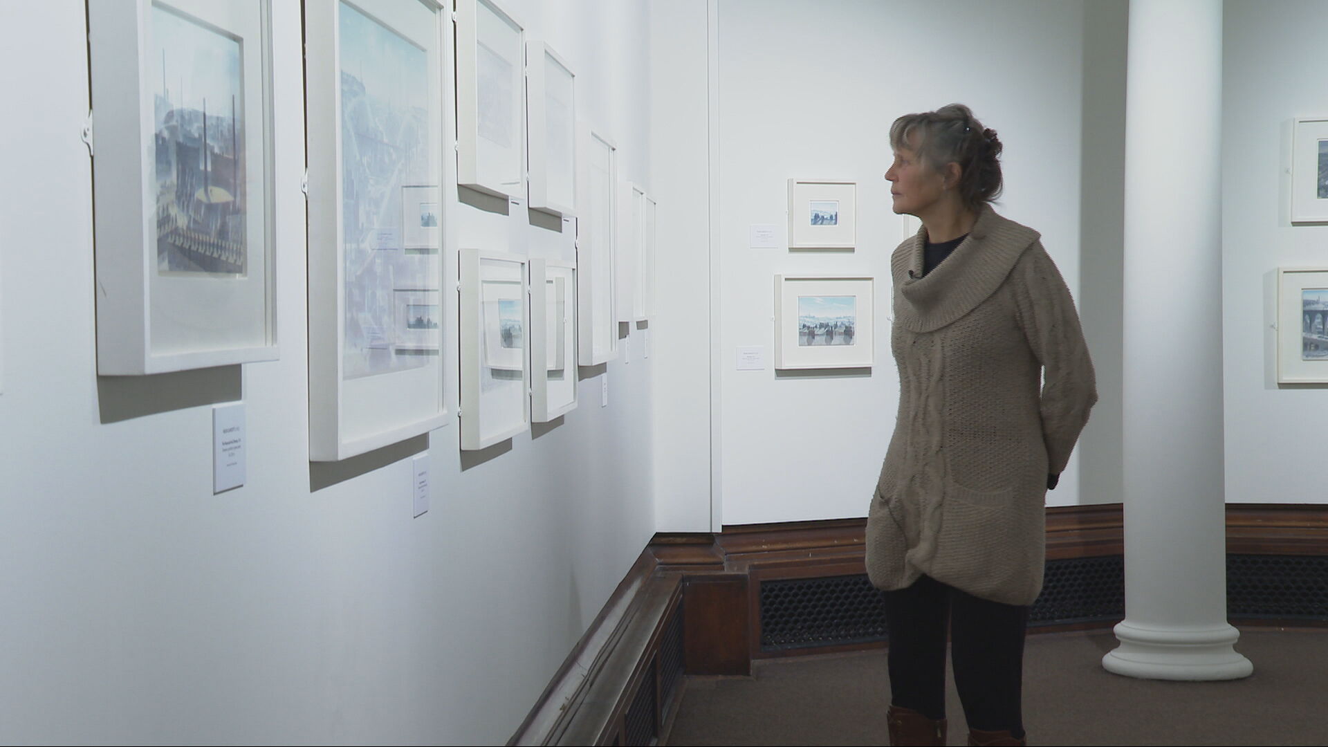 Stockport artist Helen Clapcott shows works at retrospective exhibition ...