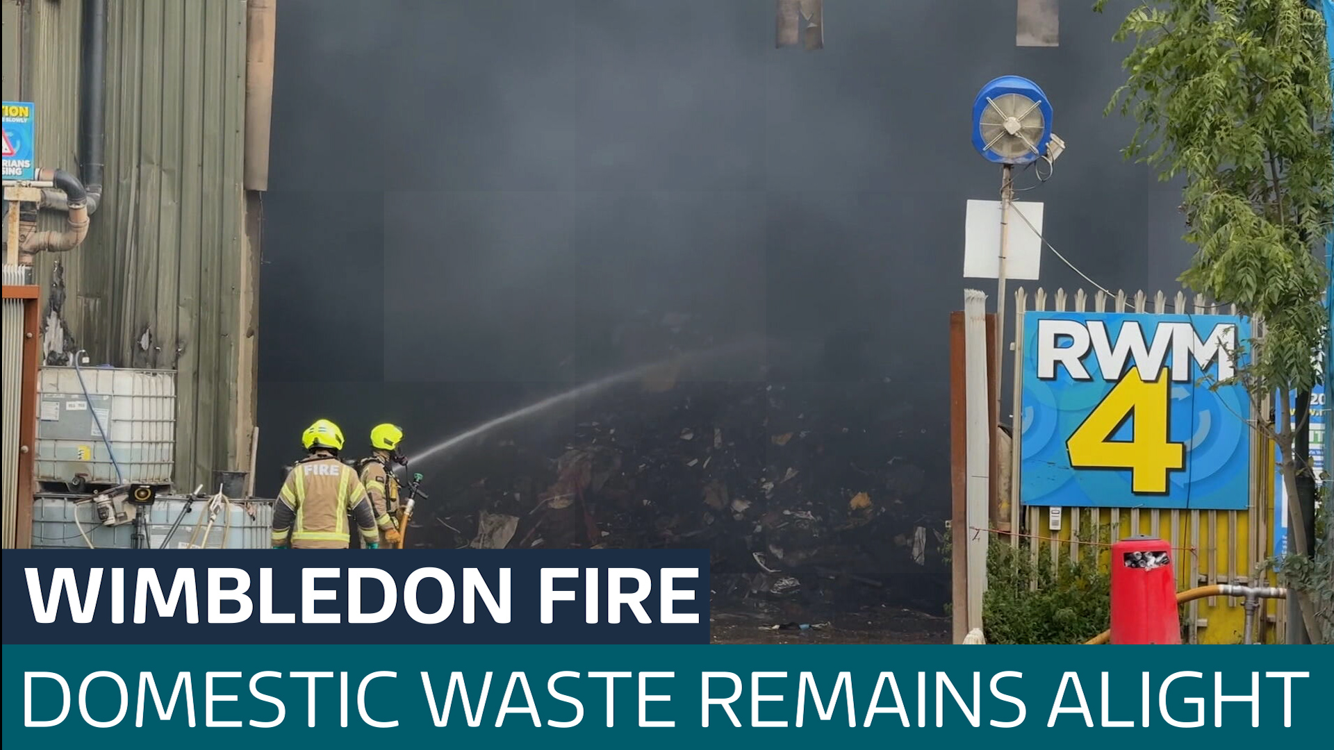 Wimbledon fire remains alight five days on as schools shut and ...