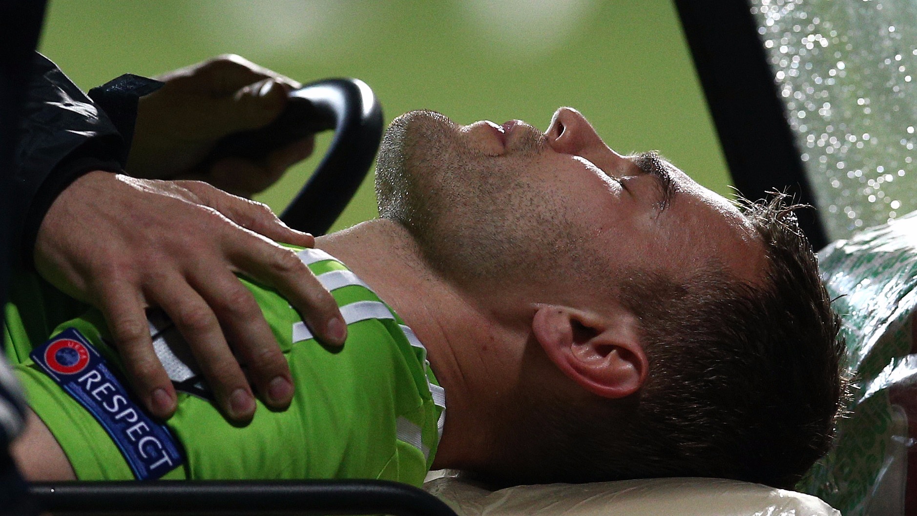 Russia goalkeeper Igor Akinfeev thanks fans after being injured by ...