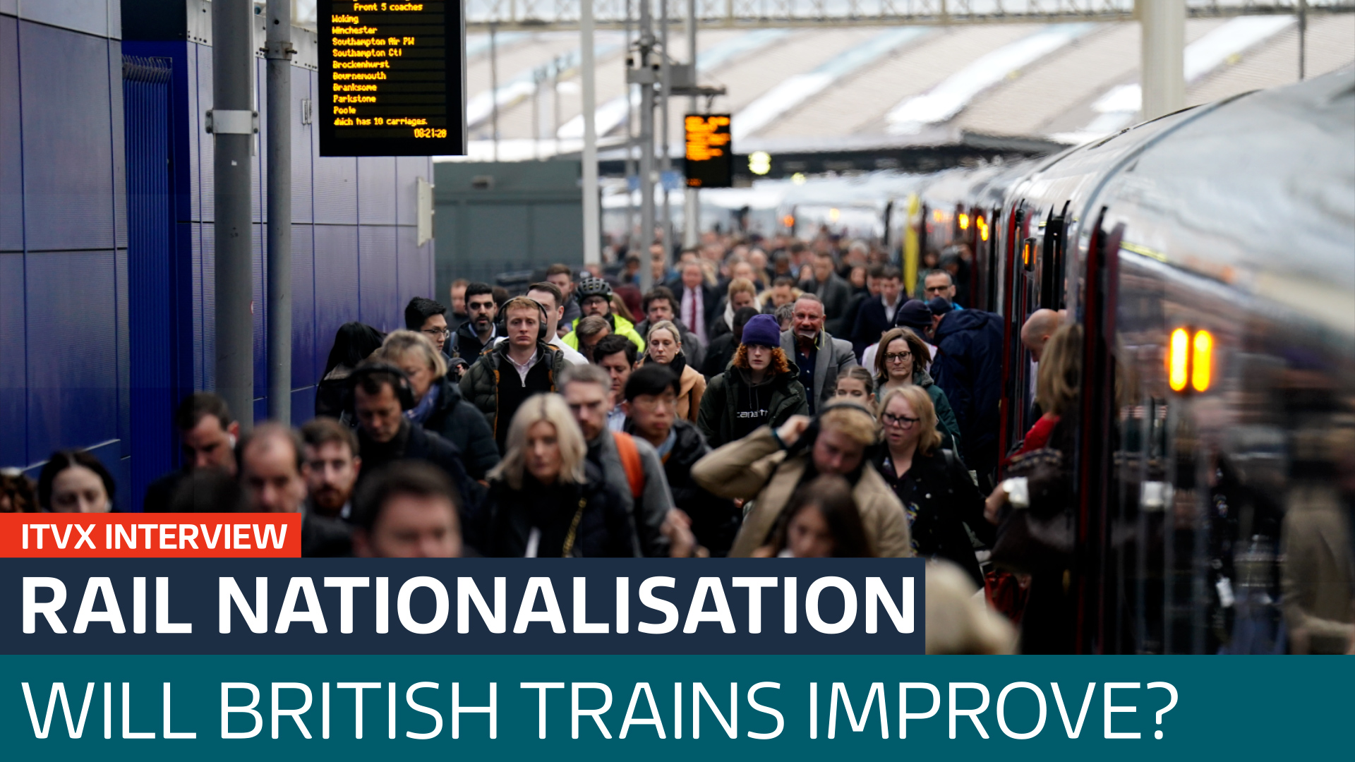 Will rail nationalisation improve British trains? - Latest From ITV News