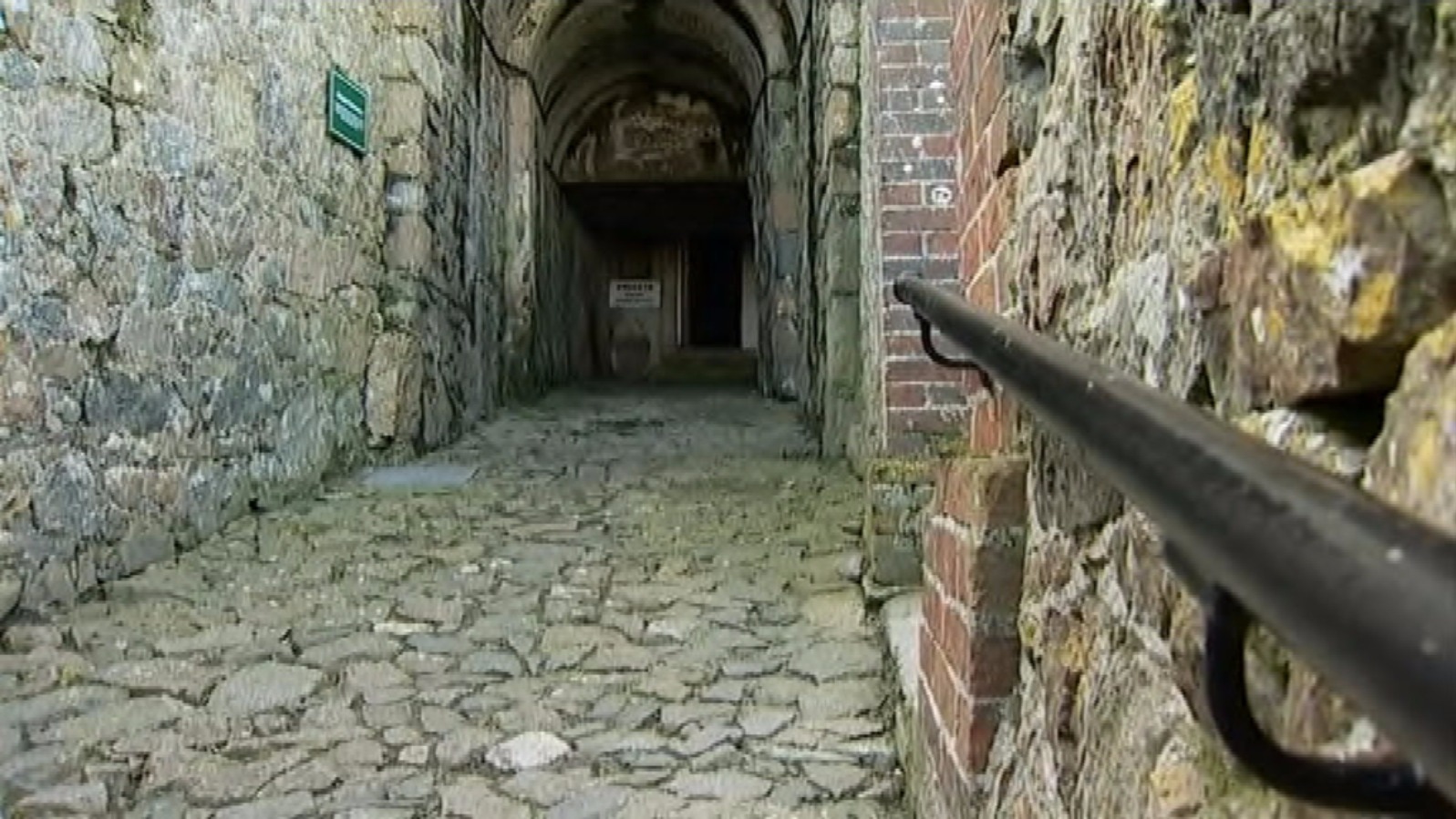 Secret Castle tunnels open to public | ITV News Channel