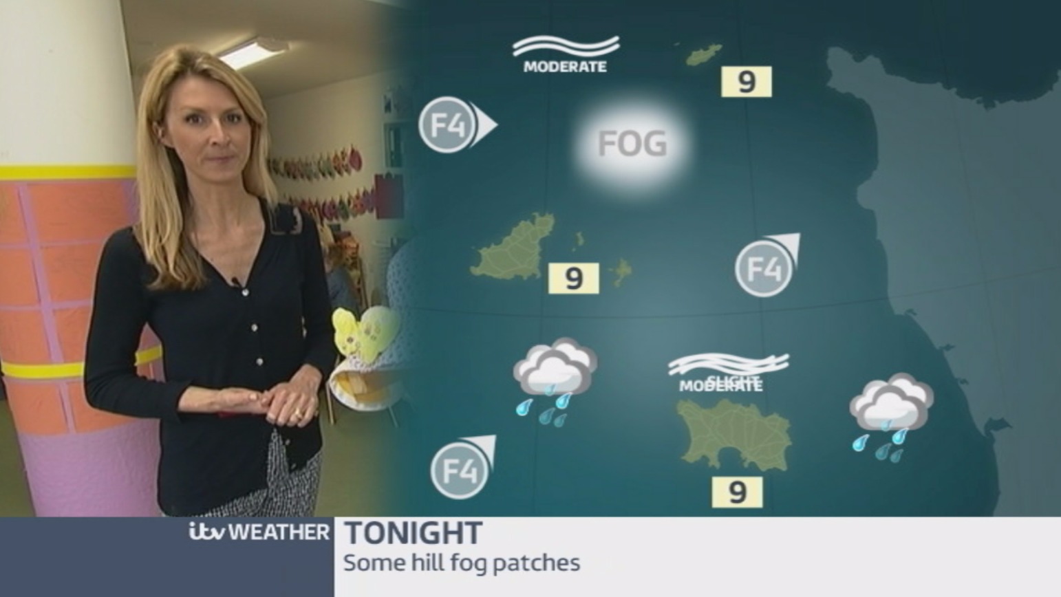 Some hill fog patches tonight. Sophia has the latest forecast. | ITV ...