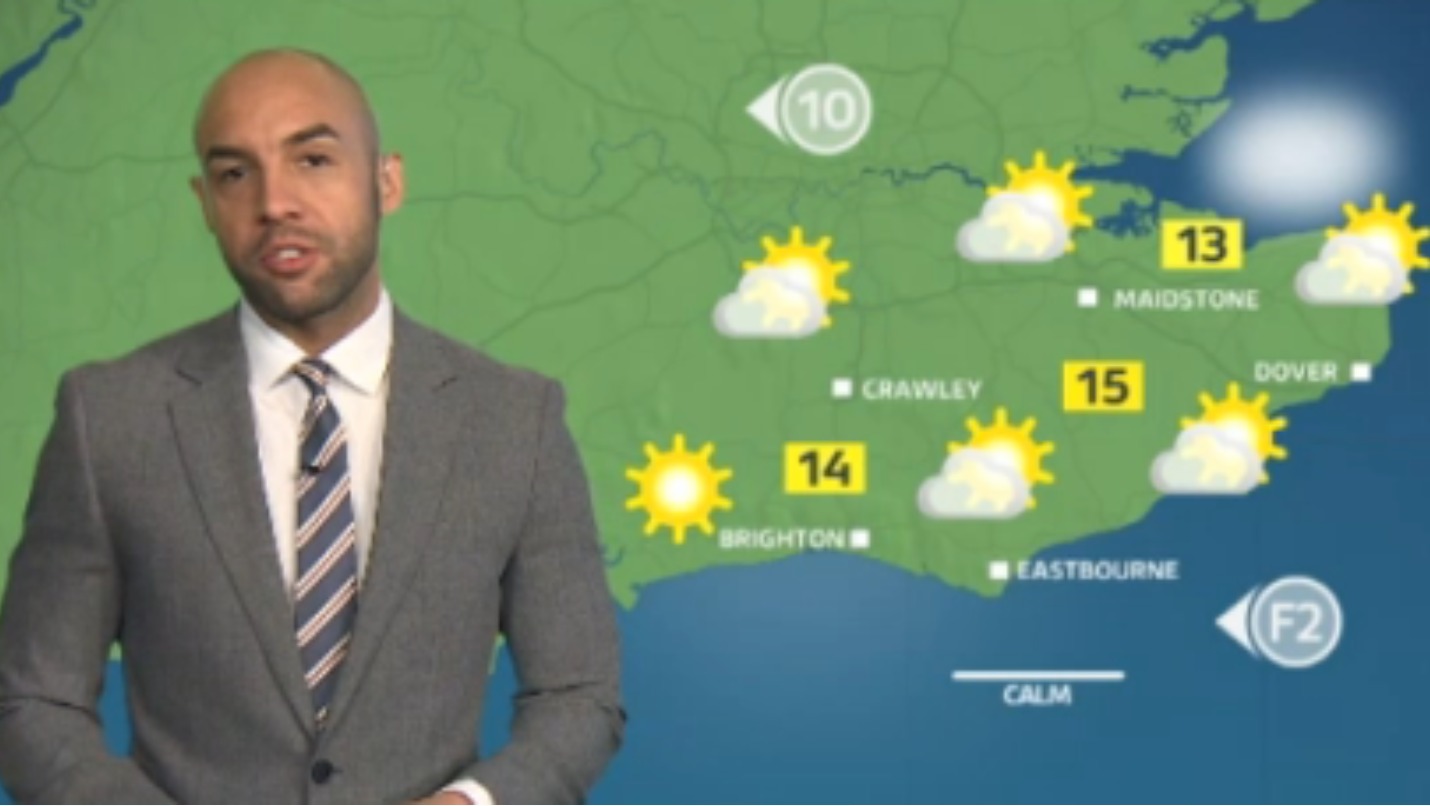 Alex has latest forecast for east of region | ITV News Meridian