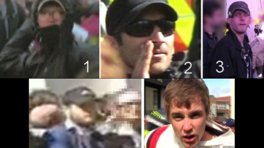 Police hunt protesters after march | ITV News Meridian