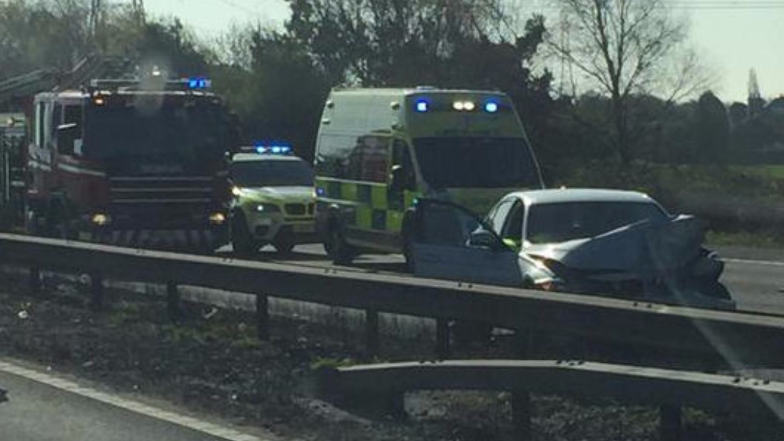 M6 Car Crash Closes Motorway For Second Time In 12 Hours Itv News Central