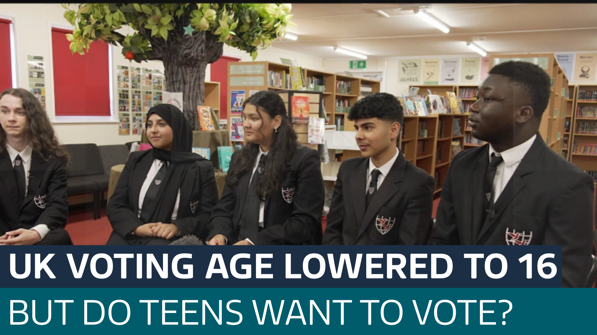 UK voting age lowered to 16 - but do teenagers want to vote? - Latest ...