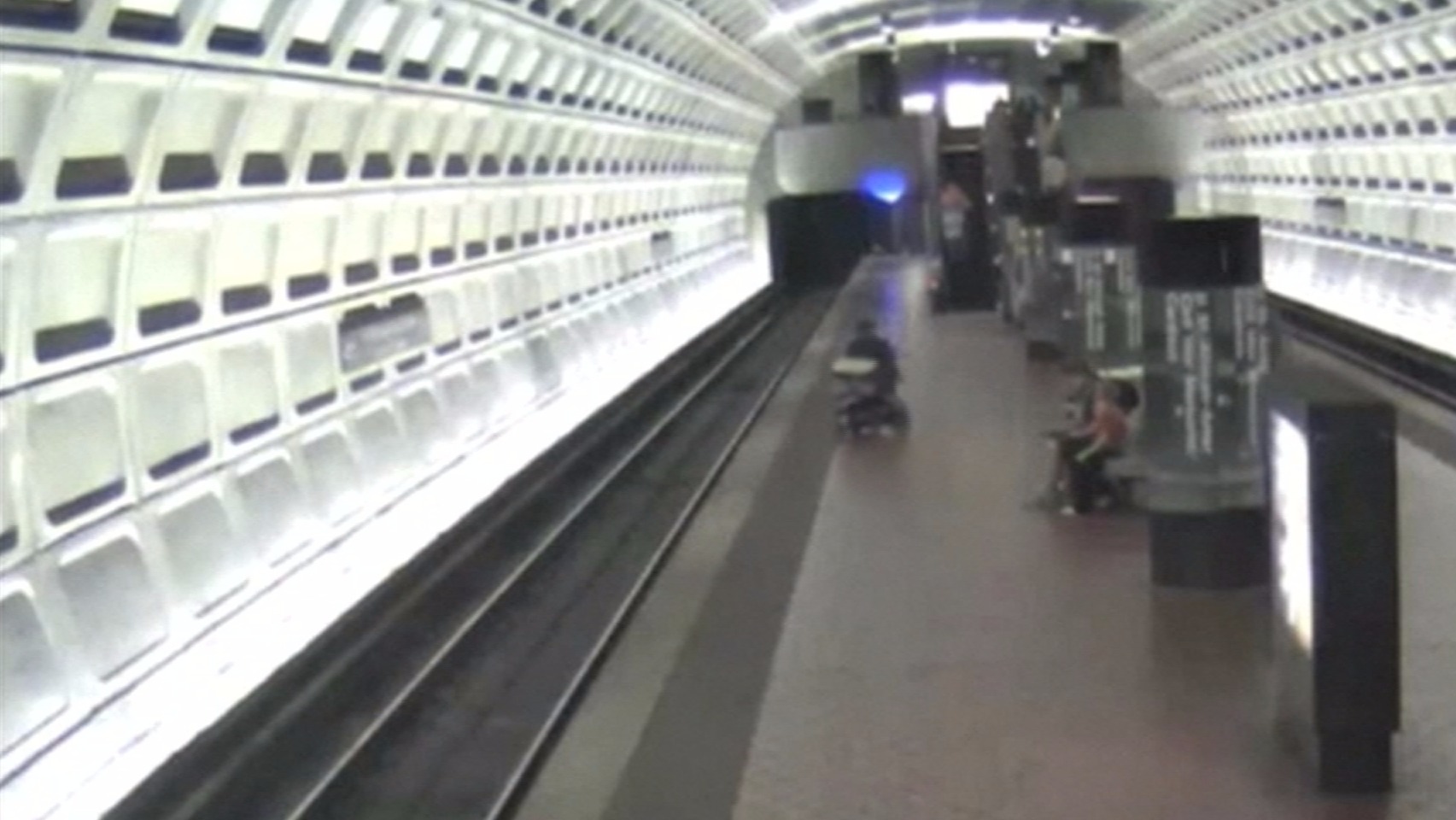 Commuters rescue man in wheelchair from subway tracks | ITV News