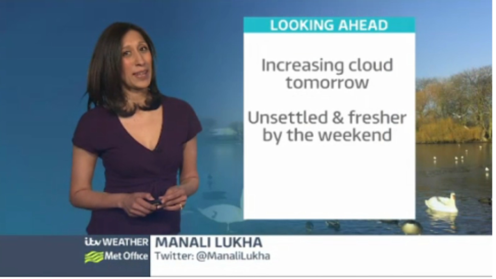 Thursday evening's weather for the east of the region | ITV News Meridian