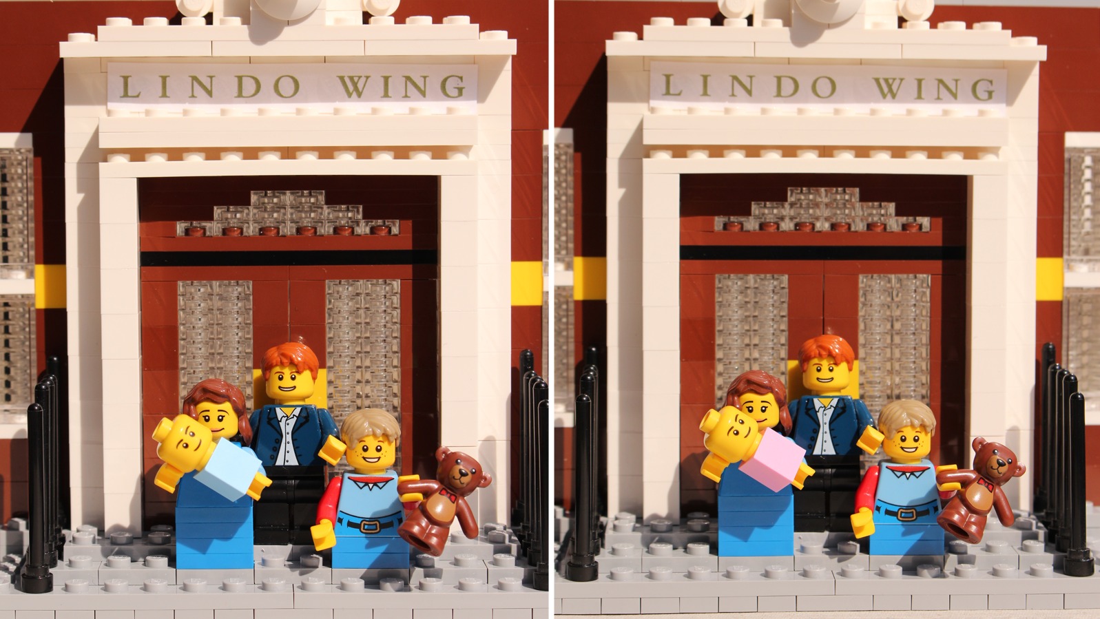 First glimpse of the Lego royal baby | ITV News