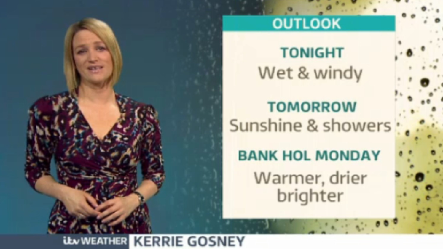 Latest weekend weather update with Kerrie | ITV News Granada