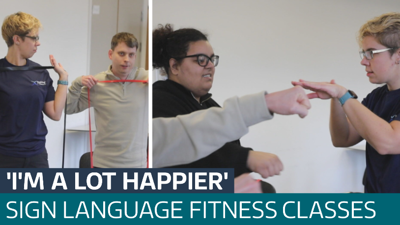 'I'm a lot happier': the sign language fitness classes making exercise ...