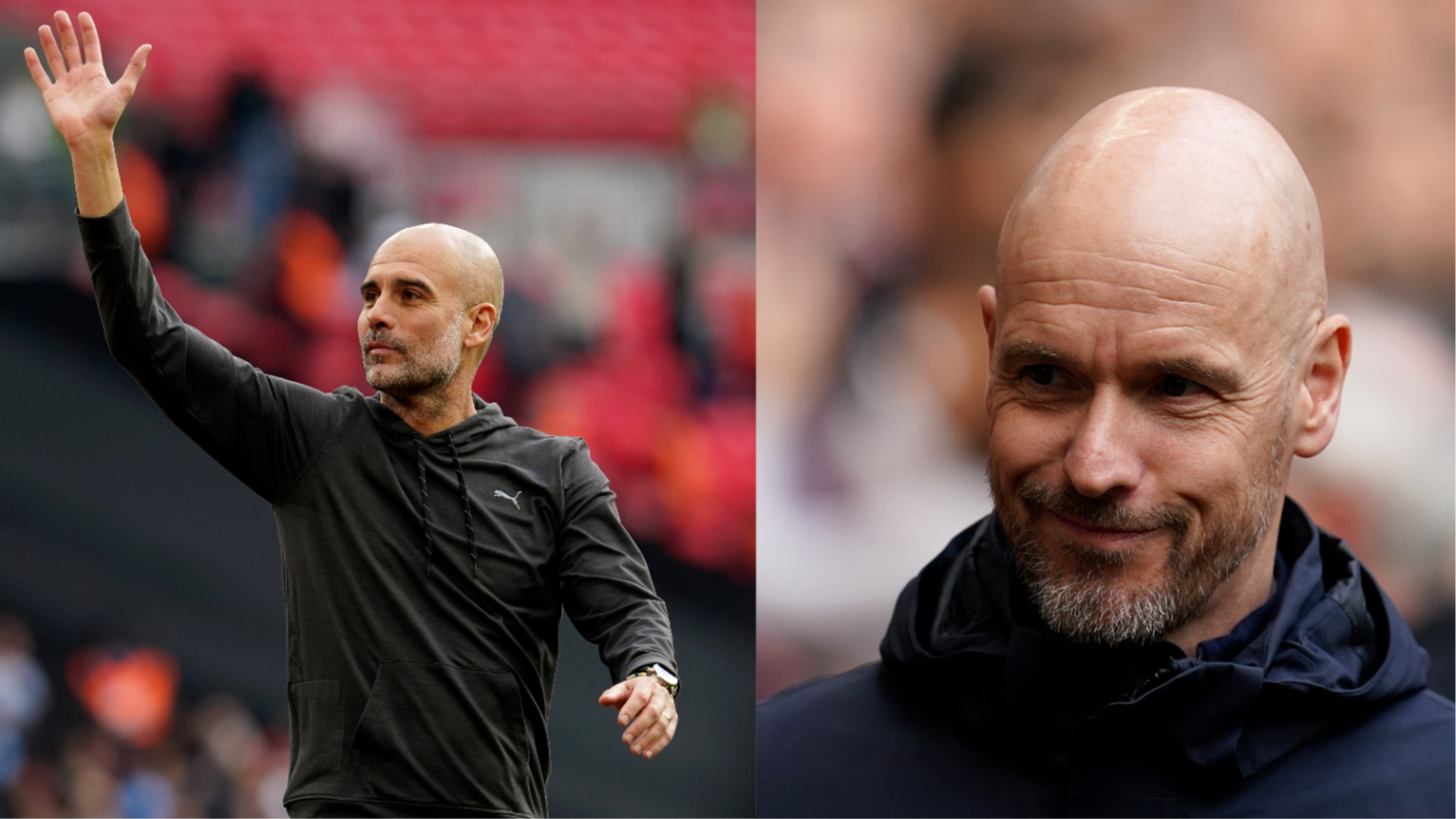 Pep Guardiola can understand United’s motivation to end City’s treble ...