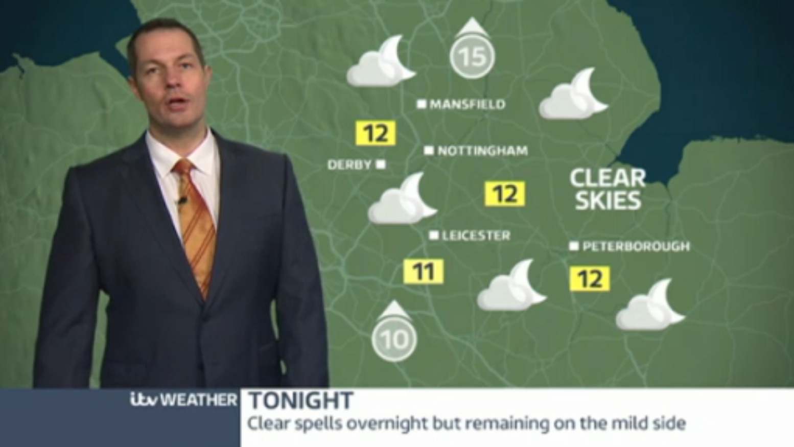 East Midlands weather: Dry overnight, cloudy on Monday | ITV News Central