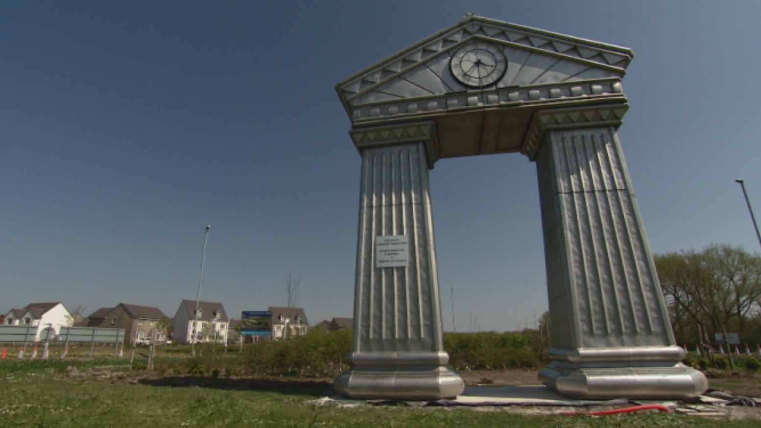 Newport's mechanical clock moves to new home | ITV News Wales