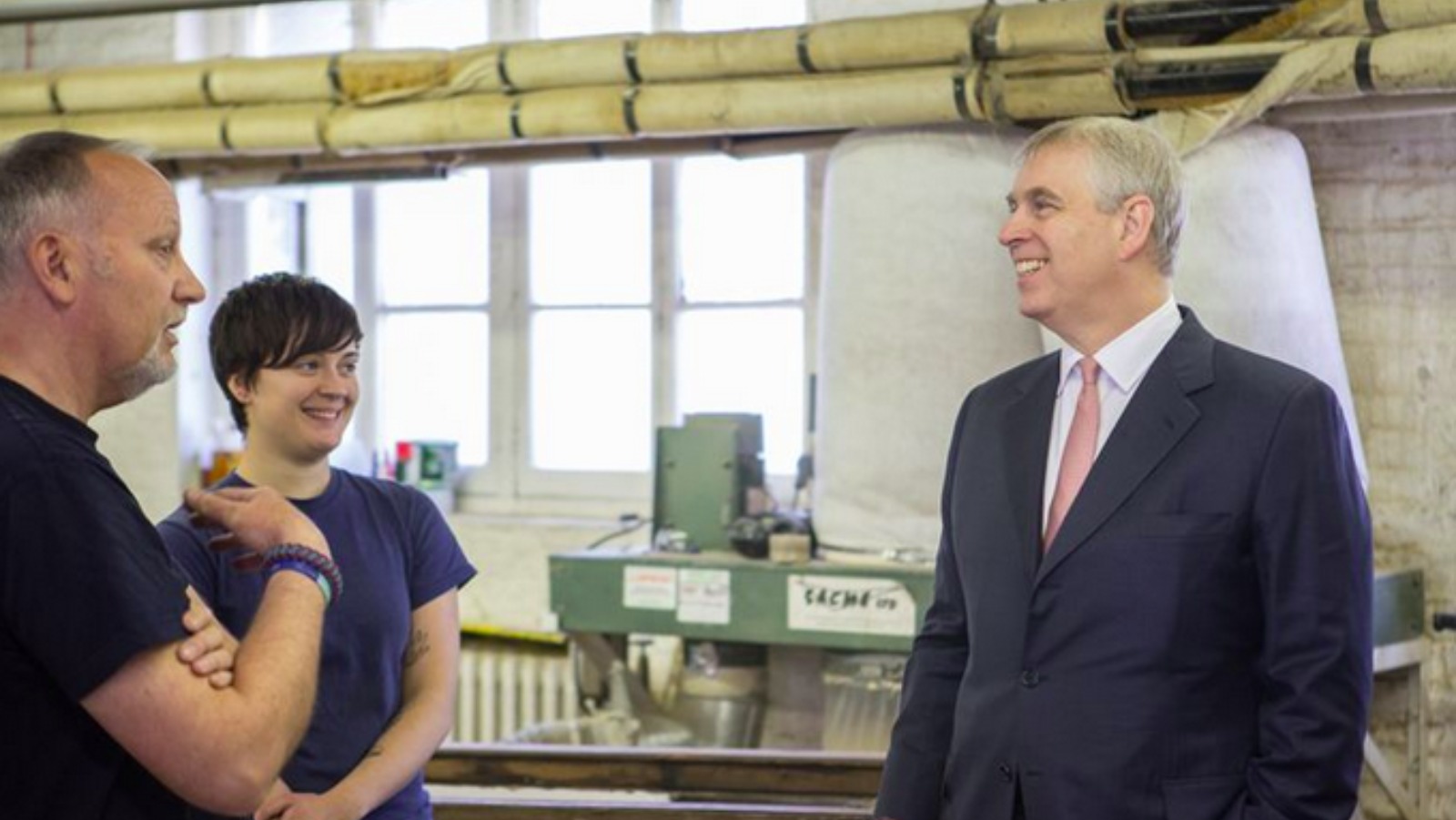 Duke of York Prince Andrew visits York Minster | ITV News Calendar