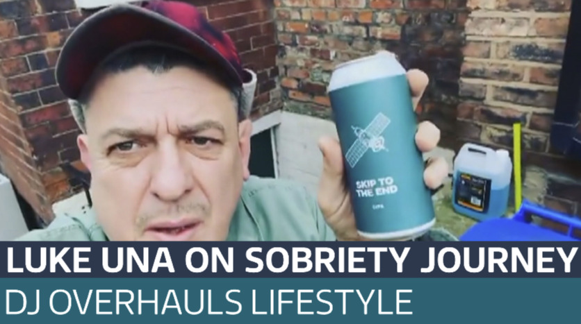 Manchester DJ Luke Una changes lifestyle after told alcohol could 'kill ...