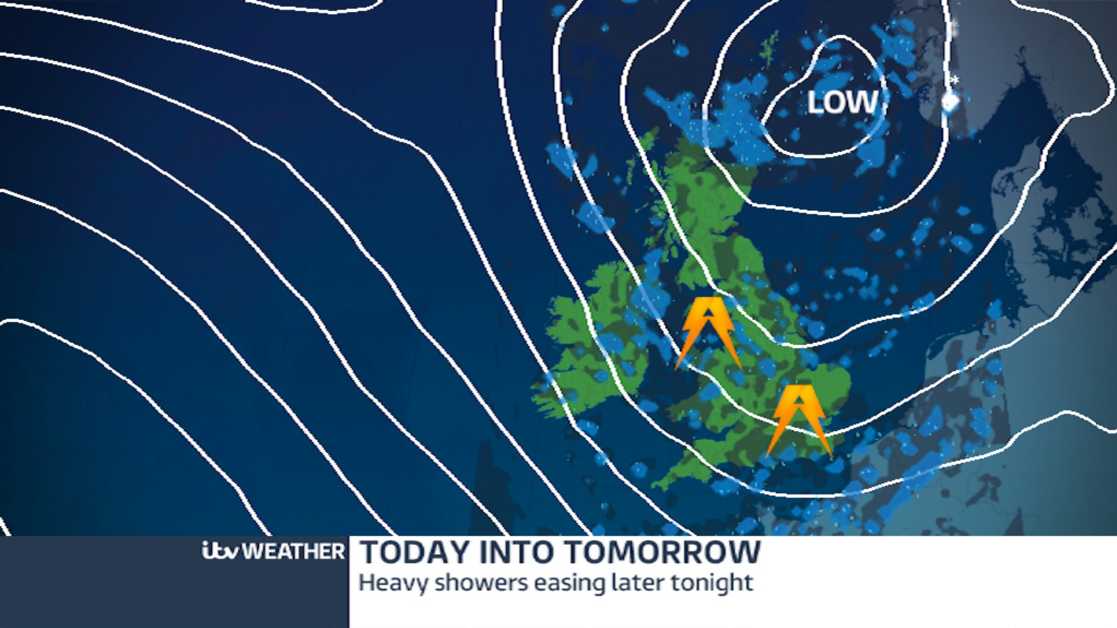 Midlands Weather: Look at the downpours! | ITV News Central