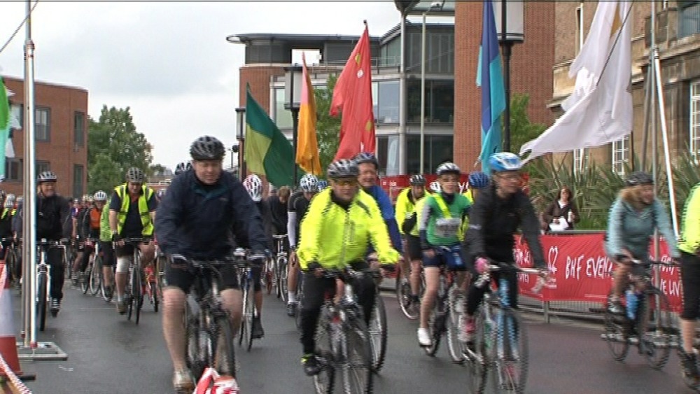 Norfolk cycling challenge | ITV News Anglia