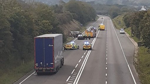 A30 reopens after crash near Camborne | ITV News West Country