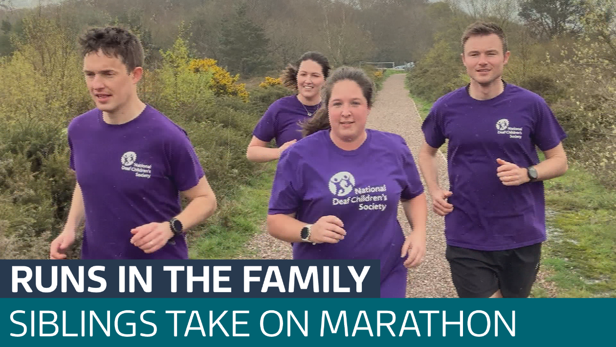 Group of four siblings from Woodbury running the London Marathon ...