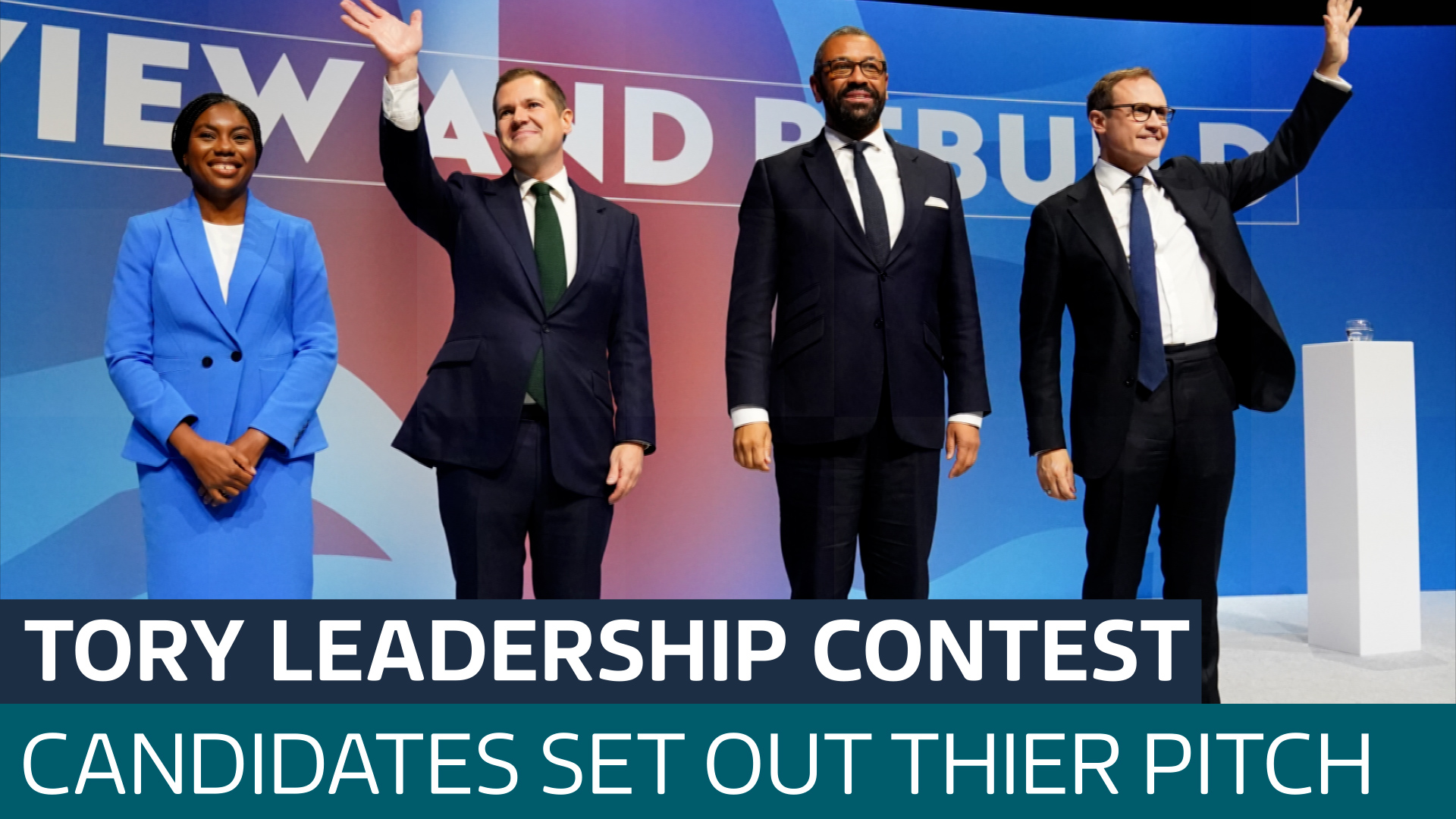 Tory leadership candidates make speeches at party conference in final ...