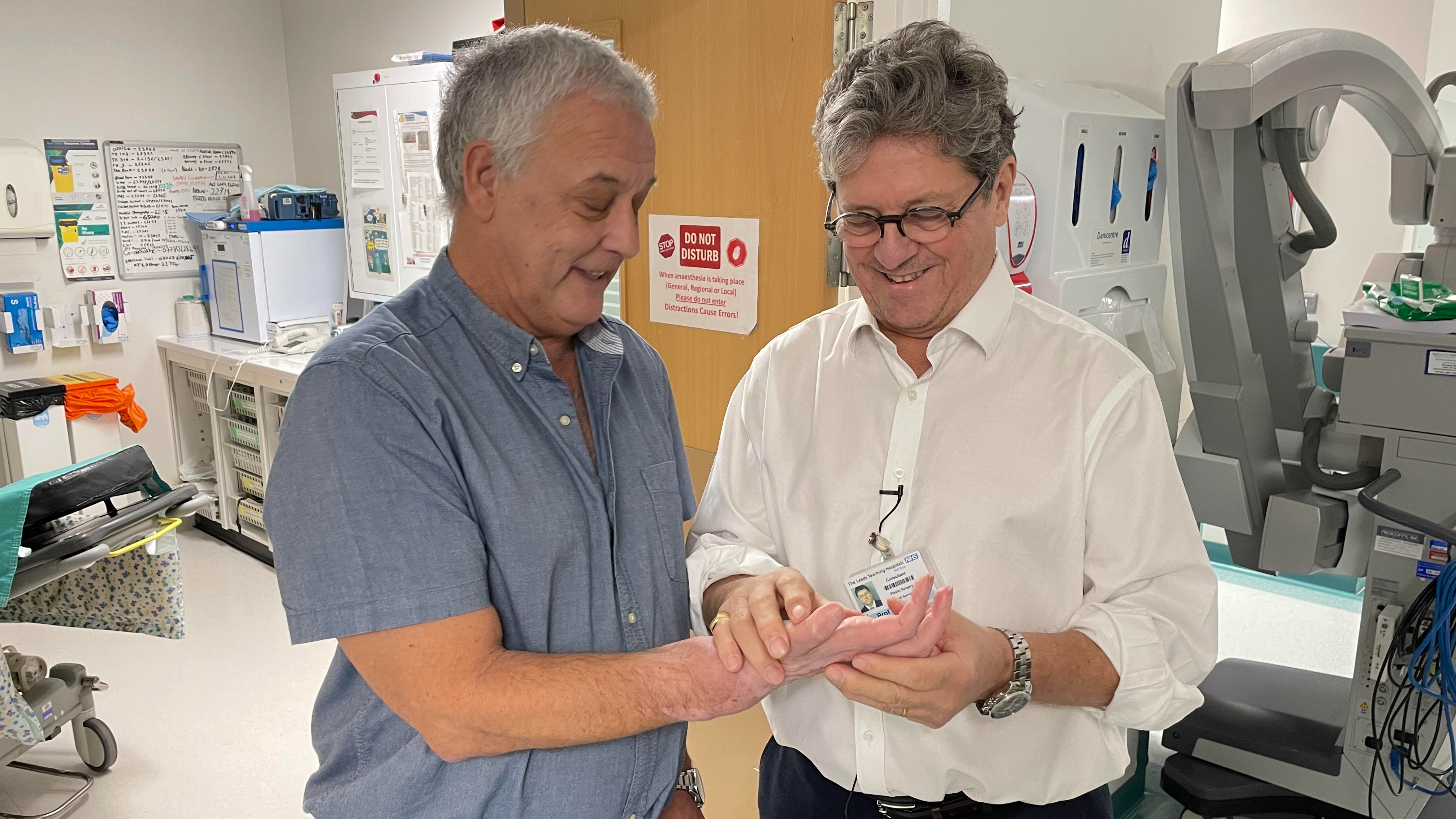 Leeds: First UK hand transplant patient says he thinks about his donor ...