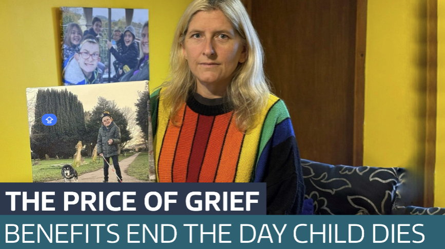 Grieving mother urges government to stop removing benefits on the day ...