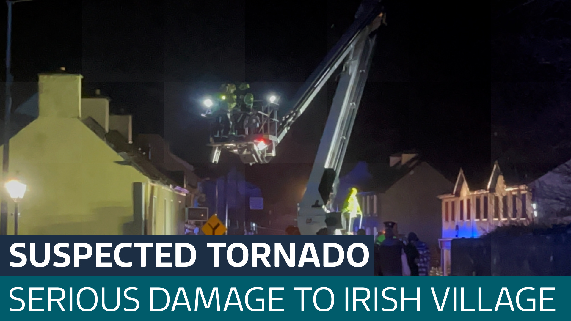 Suspected tornado causes serious damage to Irish village - Latest From ...