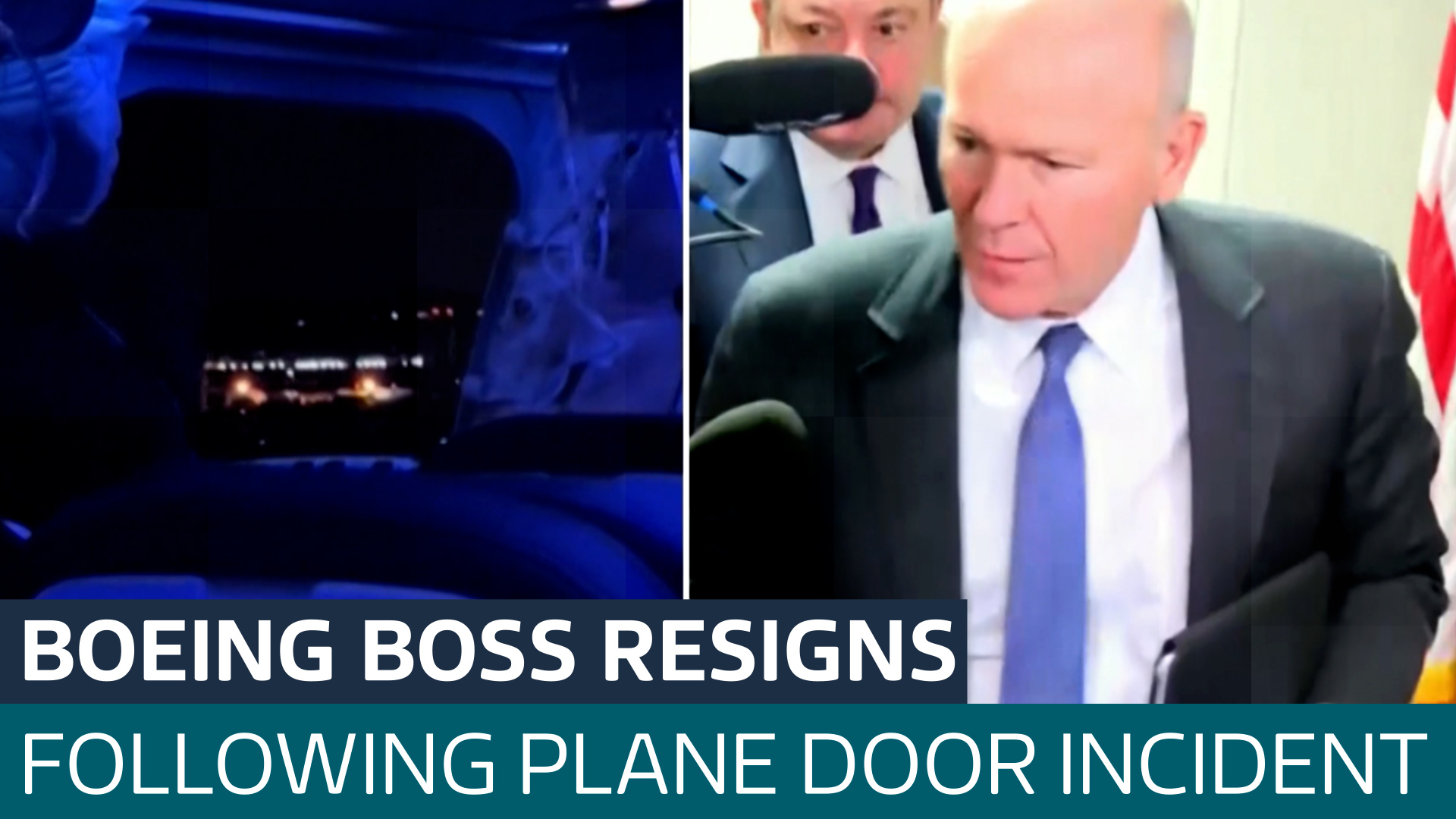 Boeing boss resigns as plane maker battles to recover from door blowout ...