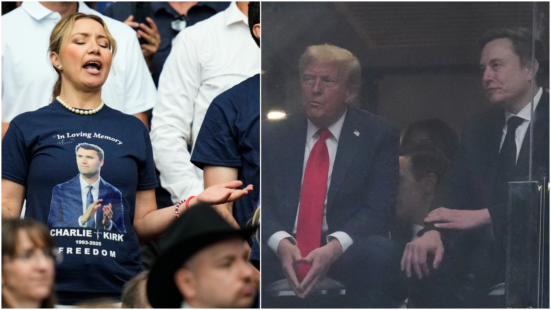 Trump and MAGA movement honour Charlie Kirk at Arizona memorial service ...
