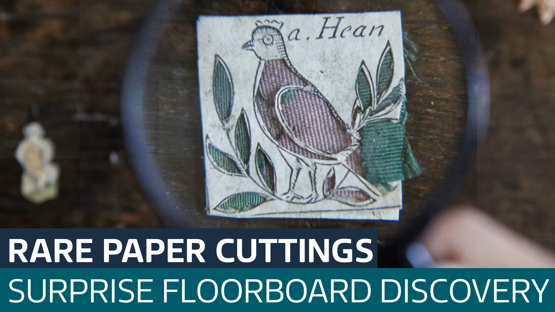 Rare paper cuttings found under the floorboards of 500-year-old house ...