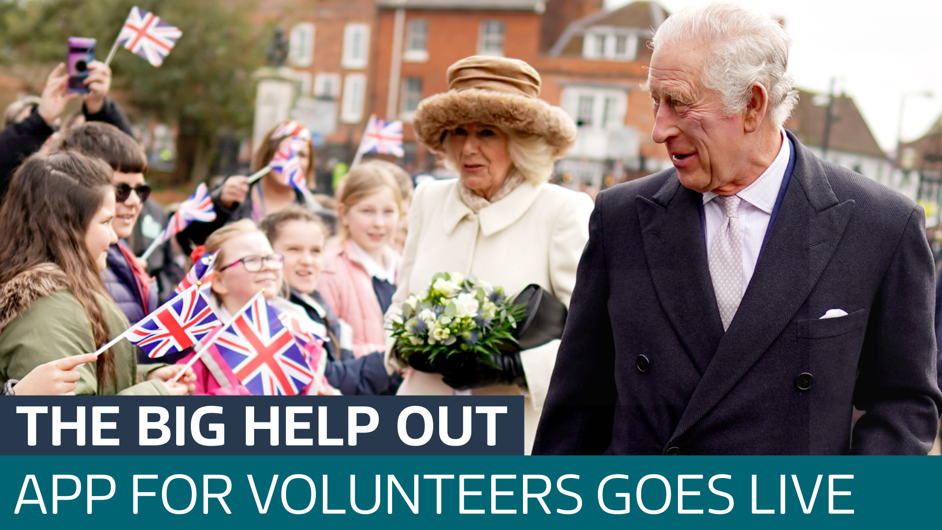The Big Help Out: App for King's voluntary charity scheme goes live ...