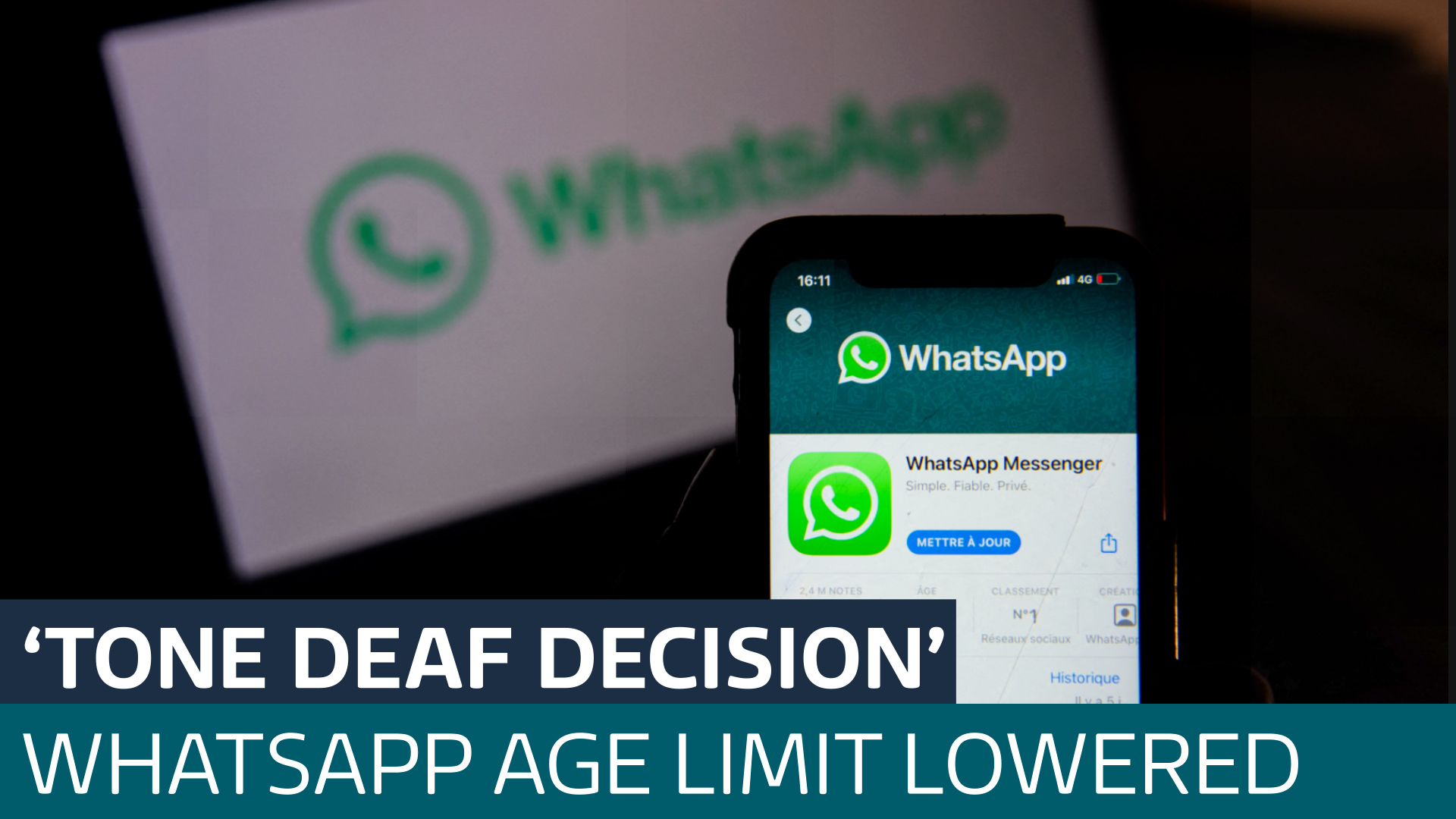 Campaigners urge Meta to reverse decision to lower WhatsApp's age limit ...