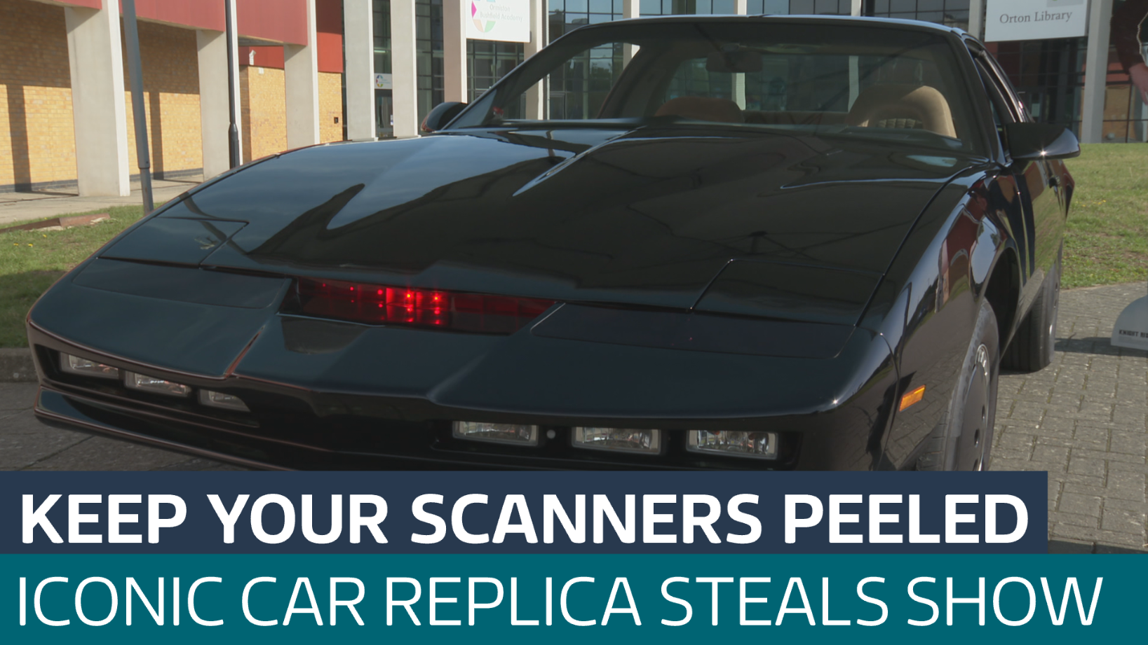 Replica of Knight Rider's famous talking car KITT took superfan five ...
